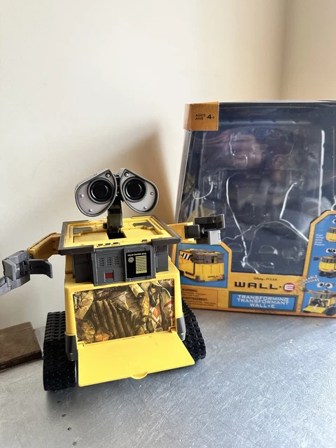TRANSFORMING WALL-E POP-OUT Toy Disney Pixar Thinkway Toys Boxed £60.00 ...