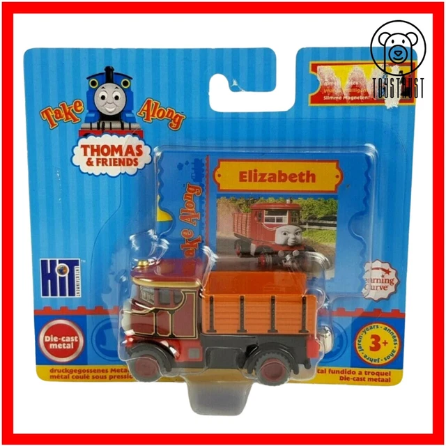 THOMAS THE TANK Engine & Friends ERTL Elizabeth Truck Die Cast Carded ...