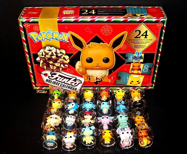 FUNKO X POKÉMON: Pokemon Mini POP Pocket Monster Figures 24+ Advent ...