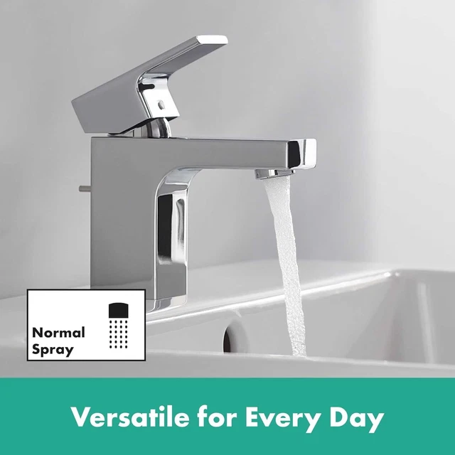 HANSGROHE RUBINETTO MISCELATORE forma bacino vernice 70 con set rifiuti ...