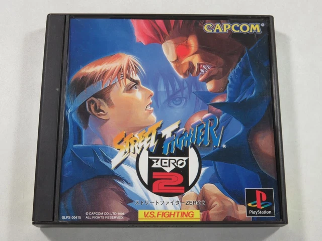 STREET FIGHTER ZERO 2 Sony Playstation 1 (Ps1) Ntsc-Japan (Complete - Good Condi EUR 22,39 ...