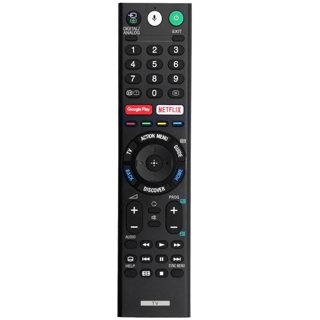 REPLACE THE RMF-TX200P Remote Control for KD-75X9400E KD-55X9300E KD ...