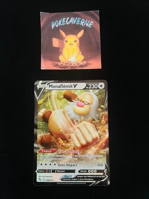 CARTE POKÉMON MONAFLÉMIT V 058/078 EB10.5 Epée & Bouclier Pokémon Go FR EUR 1,00 - PicClick FR