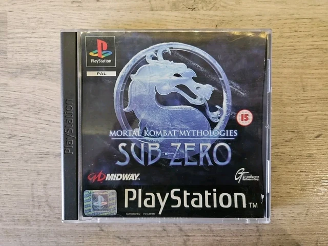 PS1 MORTAL KOMBAT mythologies Sub Zero Playstation 1 Complete. £185.00 ...