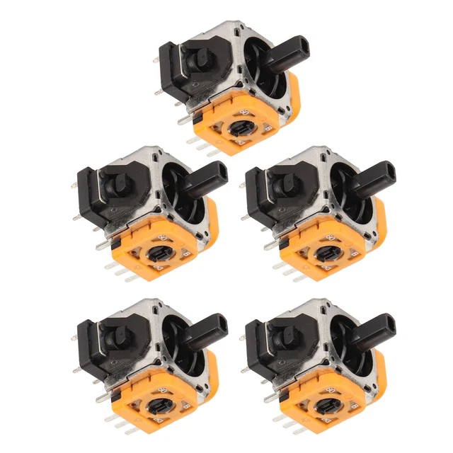 5PCS ANALOG 3D Joysticks For Controller 3D Analog Joystick Replacement ...