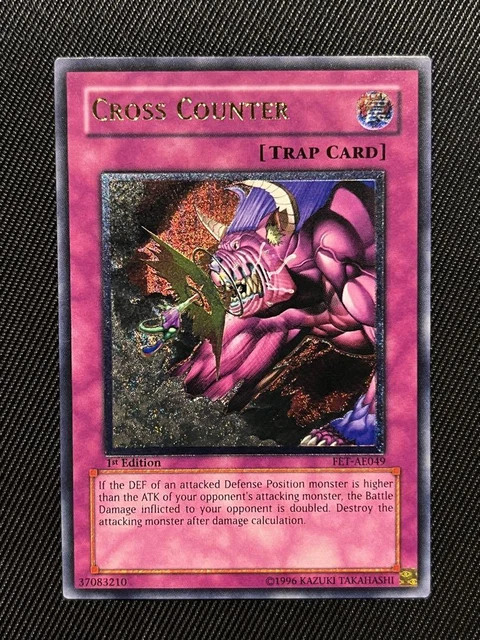 YU-GI-OH CROSS COUNTER FET-AE049 1ère Edition Ultimate Rare Asian ...