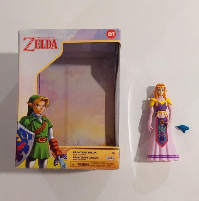 WORLD OF NINTENDO Legend of Zelda Princess Action Figure 4" Jakks ...