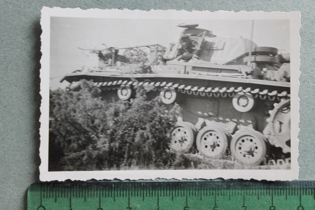 FOTO PHOTO 211617 WW2 deutscher Panzer tank Sturmgeschütz Turm Zahl 02 ...