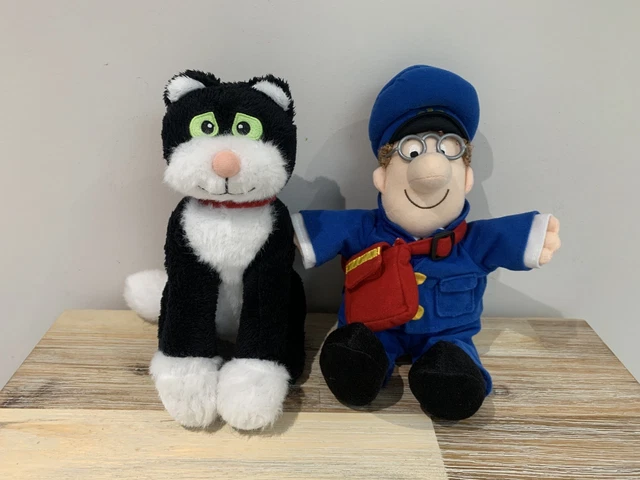 POSTMAN PAT AND Jess The Cat Plush Soft Toy Bundle - Read Description ...