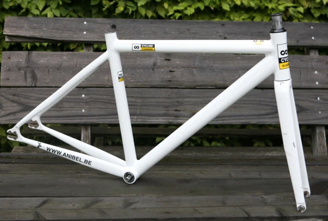 VINTAGE EDDY MERCKX aluminium Pista Track Fixedgear frame frameset 50cm ...