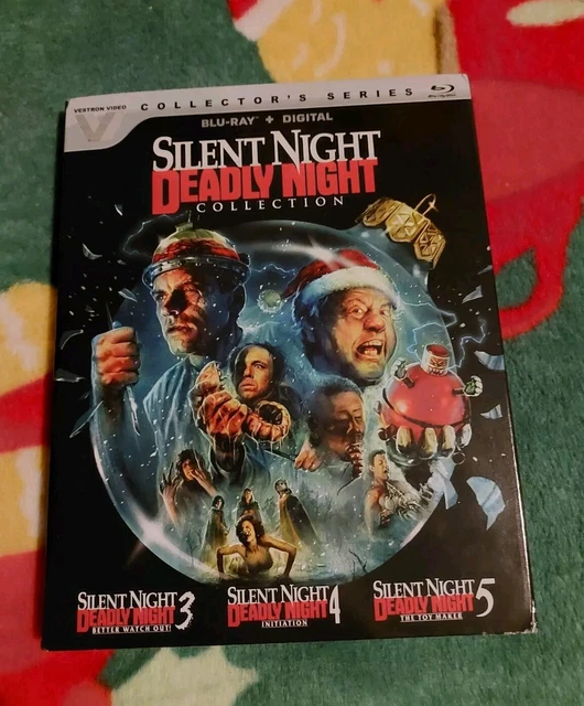 SILENT NIGHT DEADLY NIGHT 3-FILM COLLECTION (blu-ray w/slip) Region A ...