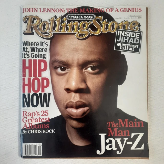 ROLLING STONE JAY-Z Hip Hop Rap Run-DMC Tupac 50 Cent Lennon Notorious ...