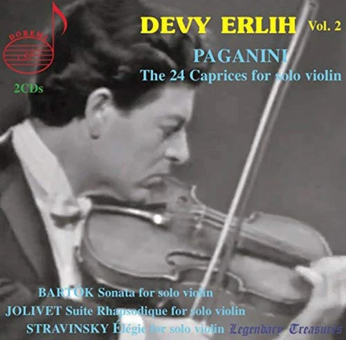 PAGANINI: THE 24 Caprices for Solo Violin/Bartok: Sonata For /... - Volume 2 EUR 29,54 - PicClick FR