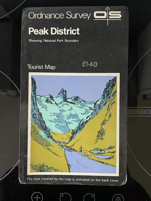 Peak District Tourist Map FOR SALE! - PicClick UK