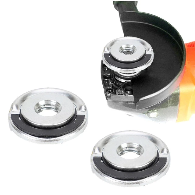 FLANGE NUT FLANGE Locking Nuts Angle Grinder Blade Disc Quick Change Locking New £16.59 ...