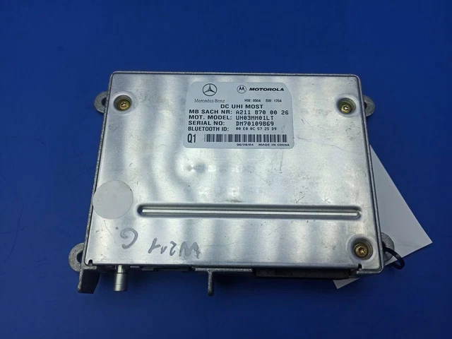 MERCEDES-BENZ E W211 W203 Bluetooth control unit module A2118700026 ...