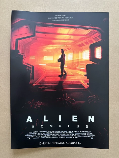 ALIEN: ROMULUS ORIGINAL Official UK Special Promotion A3 Cineworld ...