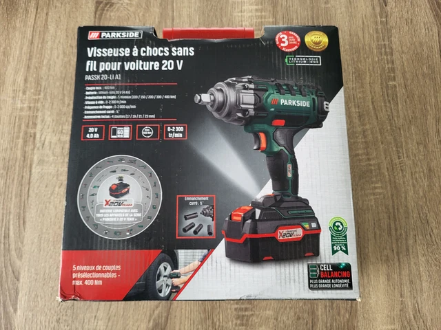 PARKSIDE BOULONNEUSE/VISSEUSE À Choc Sans Fil - NEUVE EUR 110,00 ...
