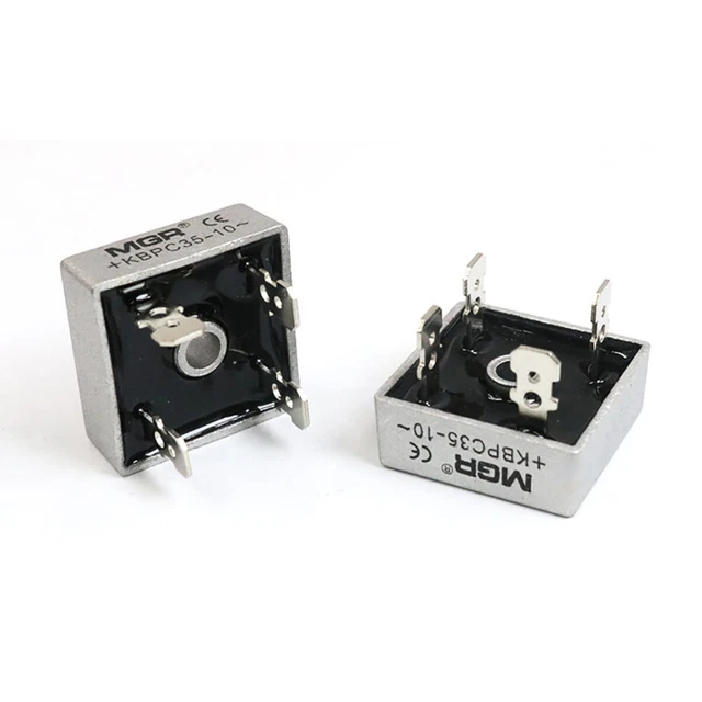 DIODE BRIDGE RECTIFIER KBPC Metal Case Single Phase 10/15/20/25/30/50A ...