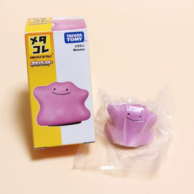 TAKARA TOMY POKEMON DITTO 1.25" Mini Figure METAL DIECAST Toy Nintendo ...