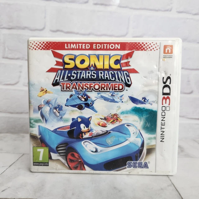 SONIC AND ALL Stars Racing Transformed Limited Edition - Nintendo 3DS £ ...