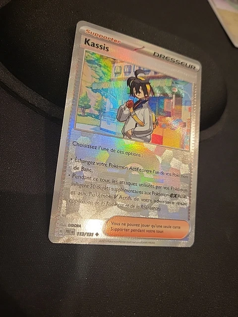 CARTE POKÉMON KASSIS 113/131 Reverse Pokeball Évolution Prismatique EV8.5 FR NM EUR 2,00 ...