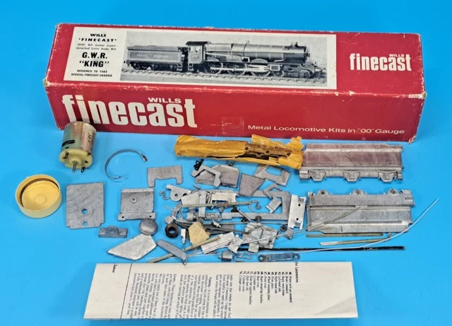 WILLS FINECAST METAL Kit - F129 - GWR King Class Tender body & Loco ...
