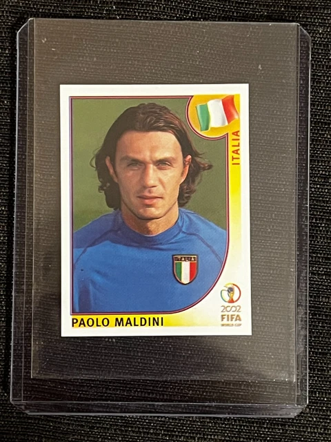 STICKER PANINI WORLD Cup Korea 2002 Paolo Maldini Italy # 460 EUR 6,95 - PicClick FR