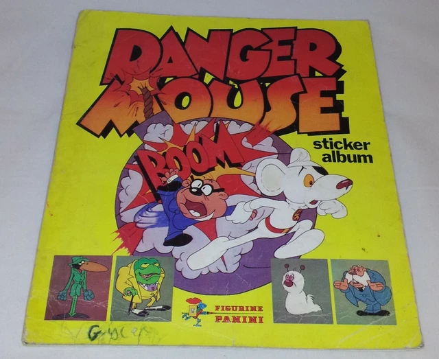 DANGER MOUSE : Vintage Panini Sticker Album from 1982 : 100% Complete £ ...