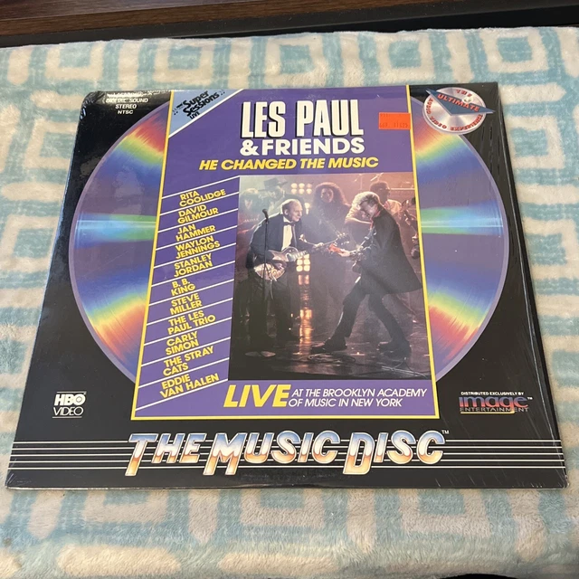 LES PAUL & Friends / He Changed the Music / Concert Live / LD Laserdisc ...