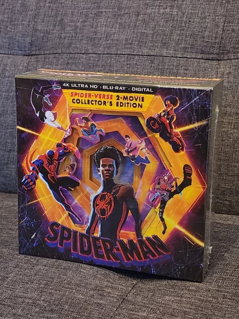 Spider Verse 2 Movie Collectors Edition With Lp 4k Ultrahd Blu Ray Us