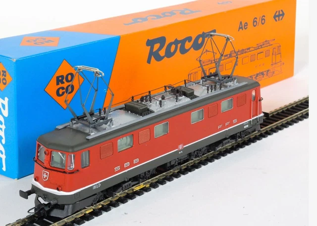 ROCO . LOCOMOTIVE électrique Ae 6/6 de SBB . CFF . REF 43536. HO . EUR ...