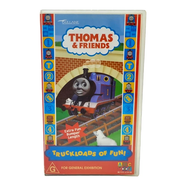 THOMAS THE TANK Engine & Friends VHS Tape Truckloads of Fun ABC Video ...