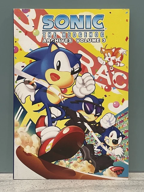 SONIC THE HEDGEHOG Archives Volume 3 Rare Excellent Condition SEGA ...