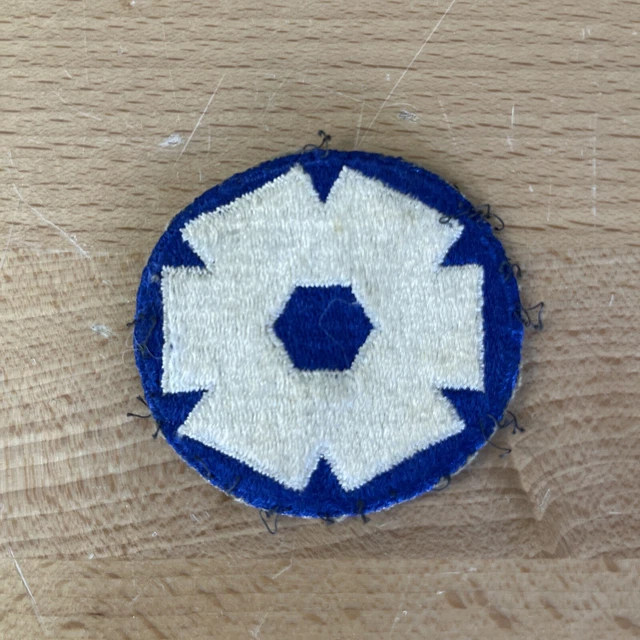WW2 US ARMY Patch 6th Service Command Sixth Insignia Embroidered No Glow £7.94 - PicClick UK