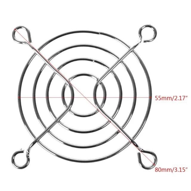IRON MESH SAFETY Fan for Protection Net Grille 6cm Dia for Computer Case- £5.46 - PicClick UK