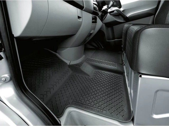 GENUINE MERCEDES BENZ Sprinter W 906 All Season Rubber Floor Mat Set ...