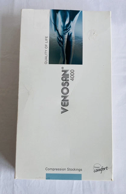 VENOSAN TAN COMPRESSION Stockings Left Small Long CCL without Toes ...