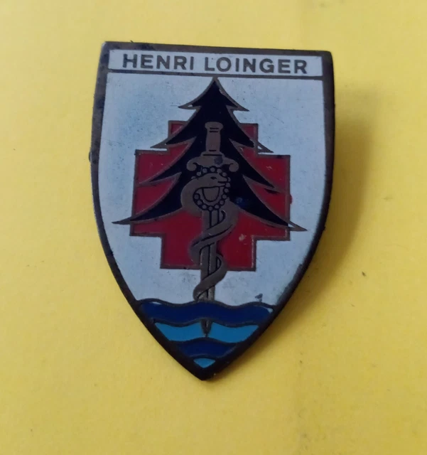 SANTE INSIGNE Hôpital des Armées, Henri LOINGER, peint, artisanal ...
