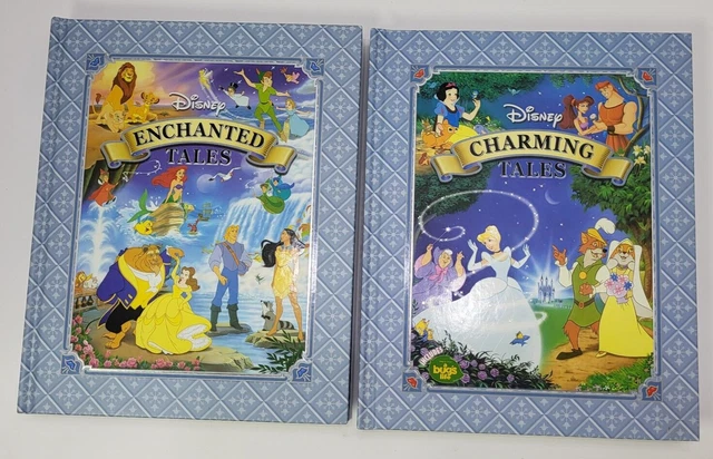 DISNEY MAGICAL TALES Charming Tales & Enchanted Tales 2 Book Set 2005 ...