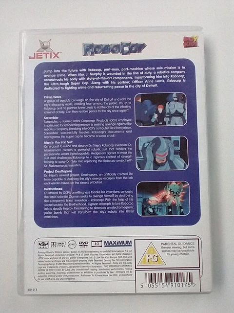 1988 ROBOCOP ANIMATED Volume 1 DVD - Cartoon £9.99 - PicClick UK