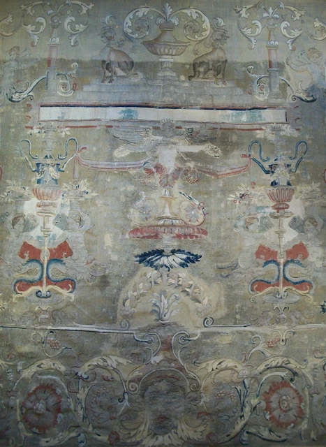 PERINO DEL VAGA (After) - Important Flemish Grotesque Tapestry - Circa ...