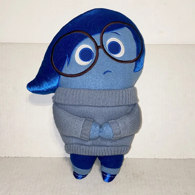 DISNEY PIXAR INSIDE Out Blue Plush Stuffed 13" Sadness Doll £14.16 ...