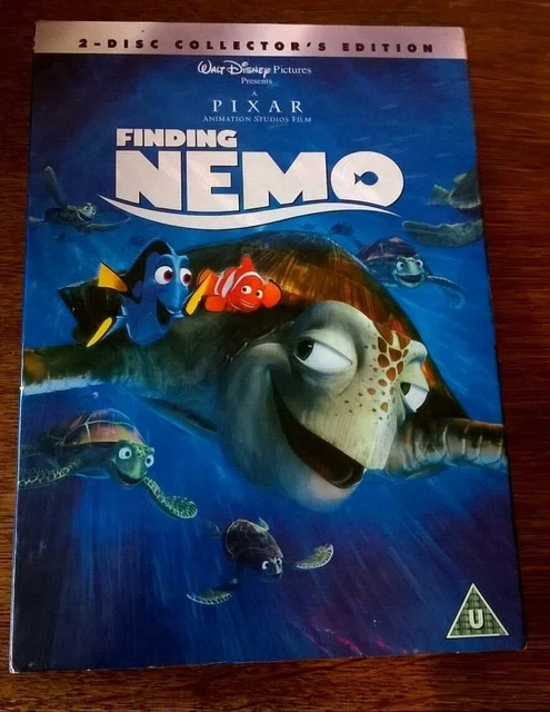 WALT DISNEY PIXAR Finding Nemo 2-Disc Collector's Edition Region 2 Dvd ...