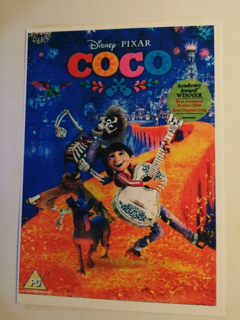 DISNEY'S COCO (2017) Movie Promotional Poster Fine Art Postcard £2.00 ...