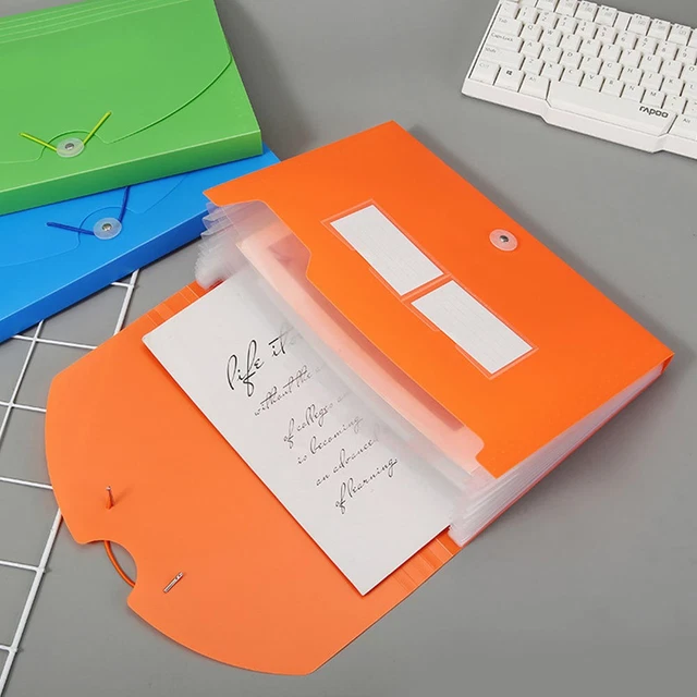 ACCORDION BILL FOLDER Document Office File Travel Holder Organiser $20. ...