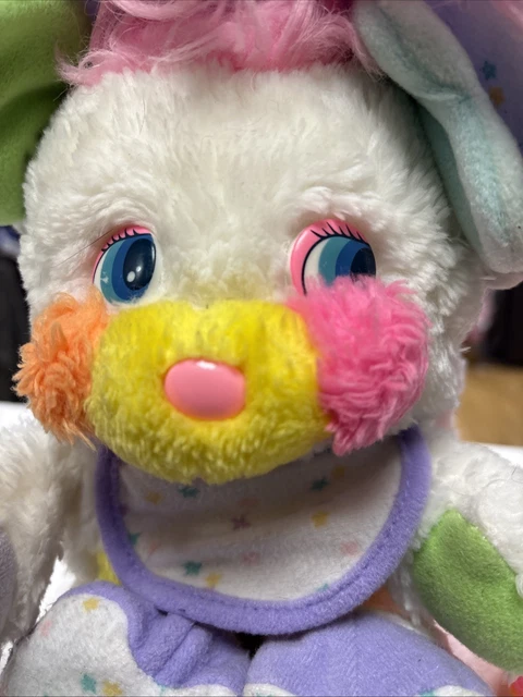 1980S VINTAGE POPPLE Popples Bibsy Baby With Bib Hat & Rattle Tail. £20 ...
