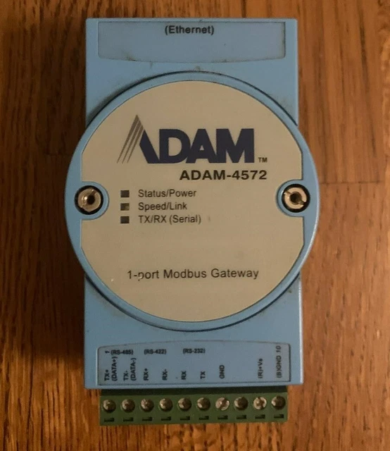 Adam 4572 Modbus Gateway 1 Port Ethernet Tcp Rtu Ascii £10 00 Picclick Uk