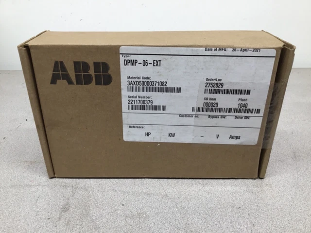 NEW ABB DPMP-06-EXT Remote Keypad Mount Kit $99.00 - PicClick
