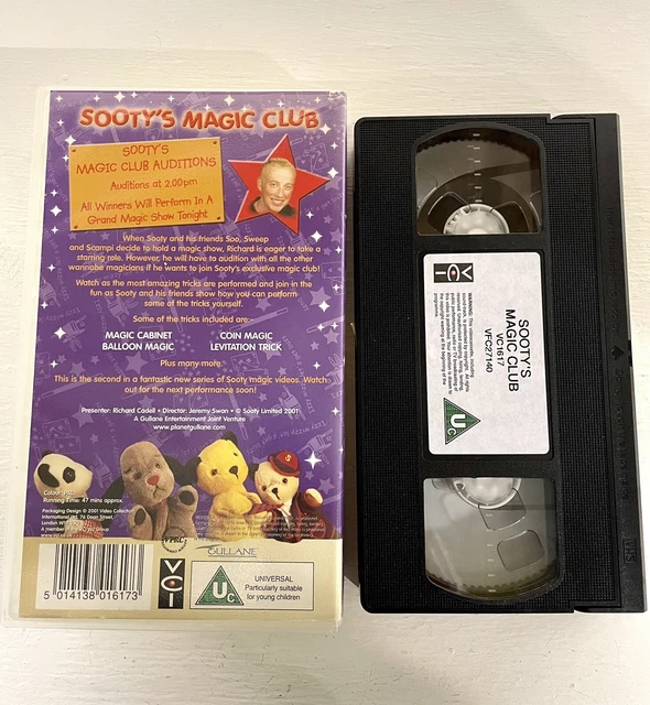 RARE SOOTY MAGIC Sootys Magic Club VHS Video Tape- NEAR MINT £13.95 ...